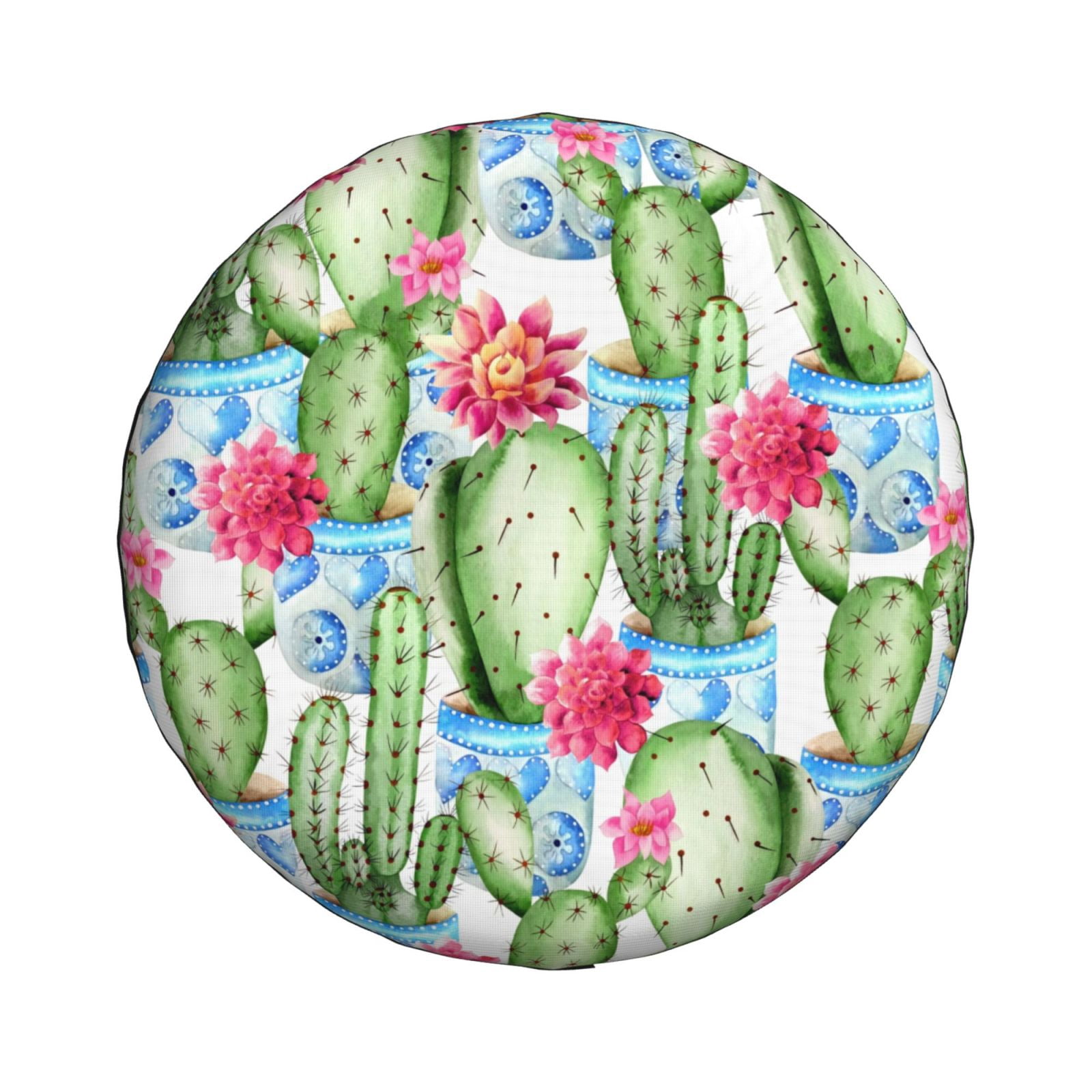 Daiia Flowers and Cactus Tire Covers , Travel Trailer Camper Truck SUV ...