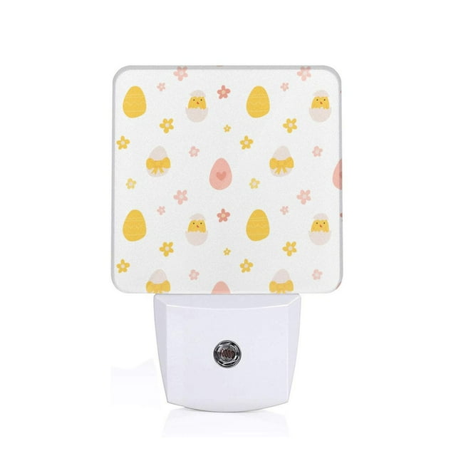 Daiia Funny Chicken Pattern Plug-in LED Backlit Night Light with Motion ...