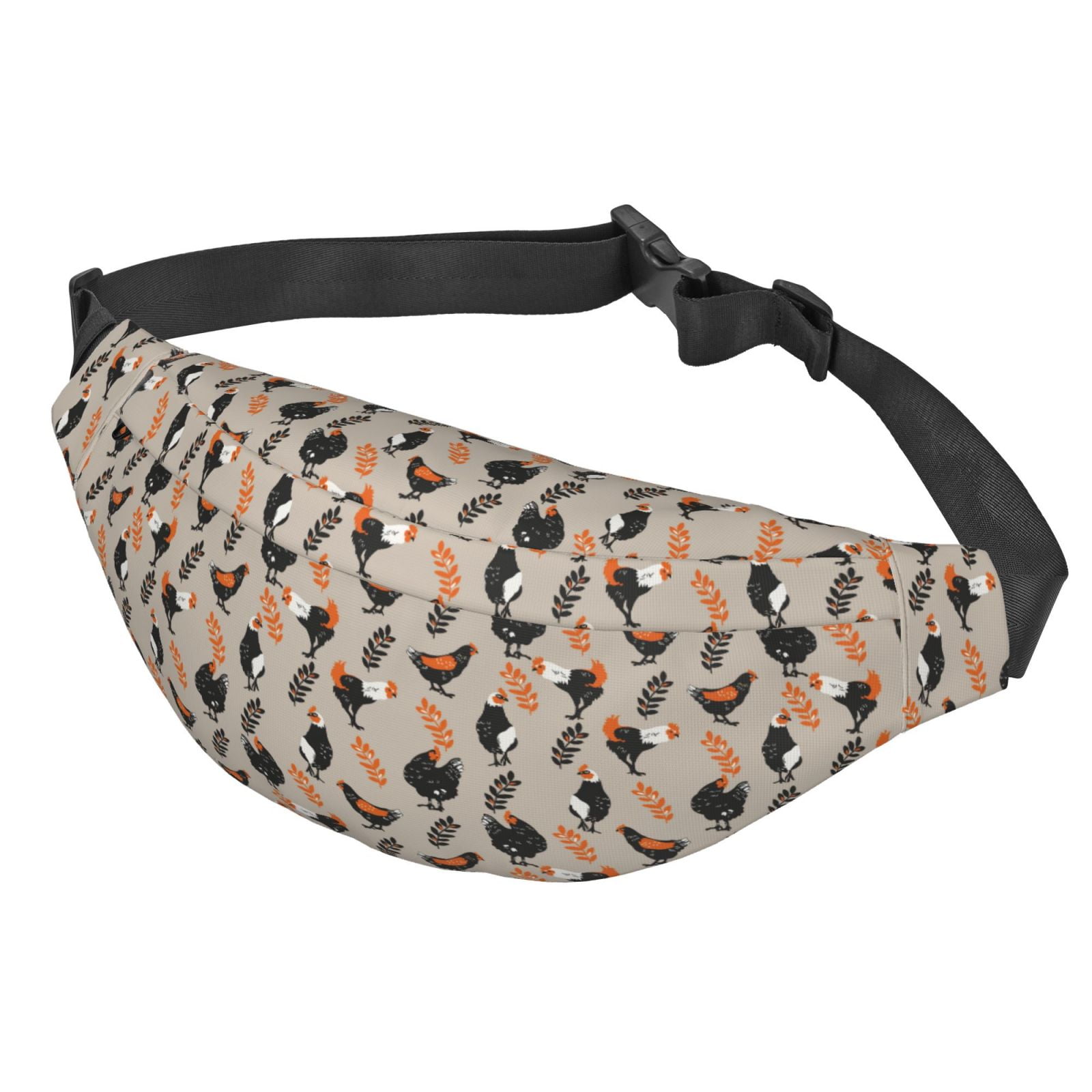 Daiia Funny Chicken Versatile Waist Bag for Men and Women -Fanny Pack ...