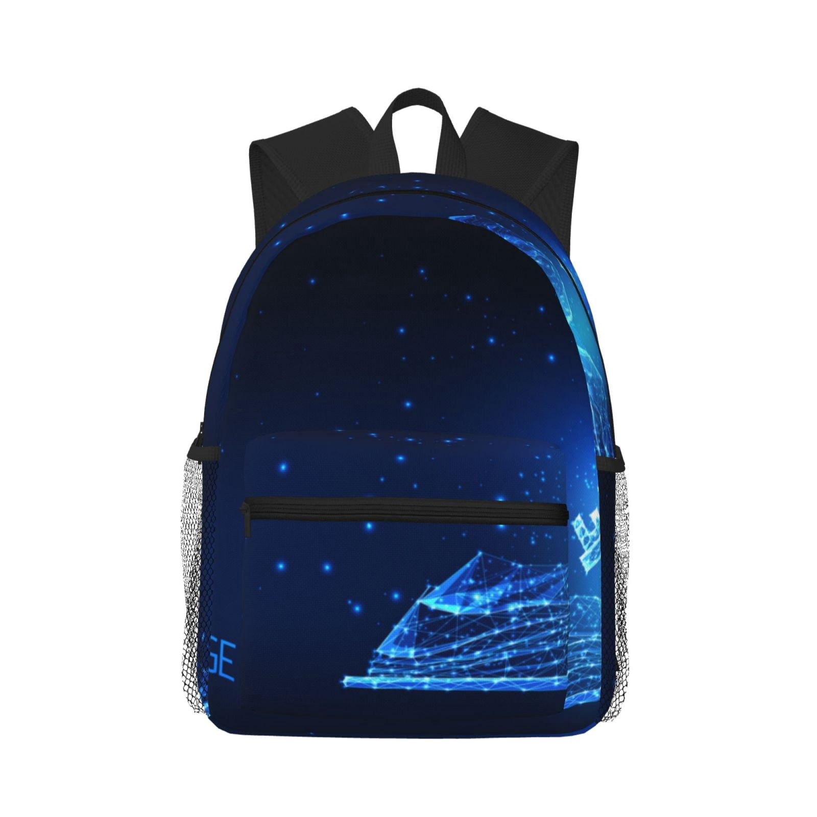 Daiia Futuristic Book Knowledge School Backpack for Men Women, Unisex ...