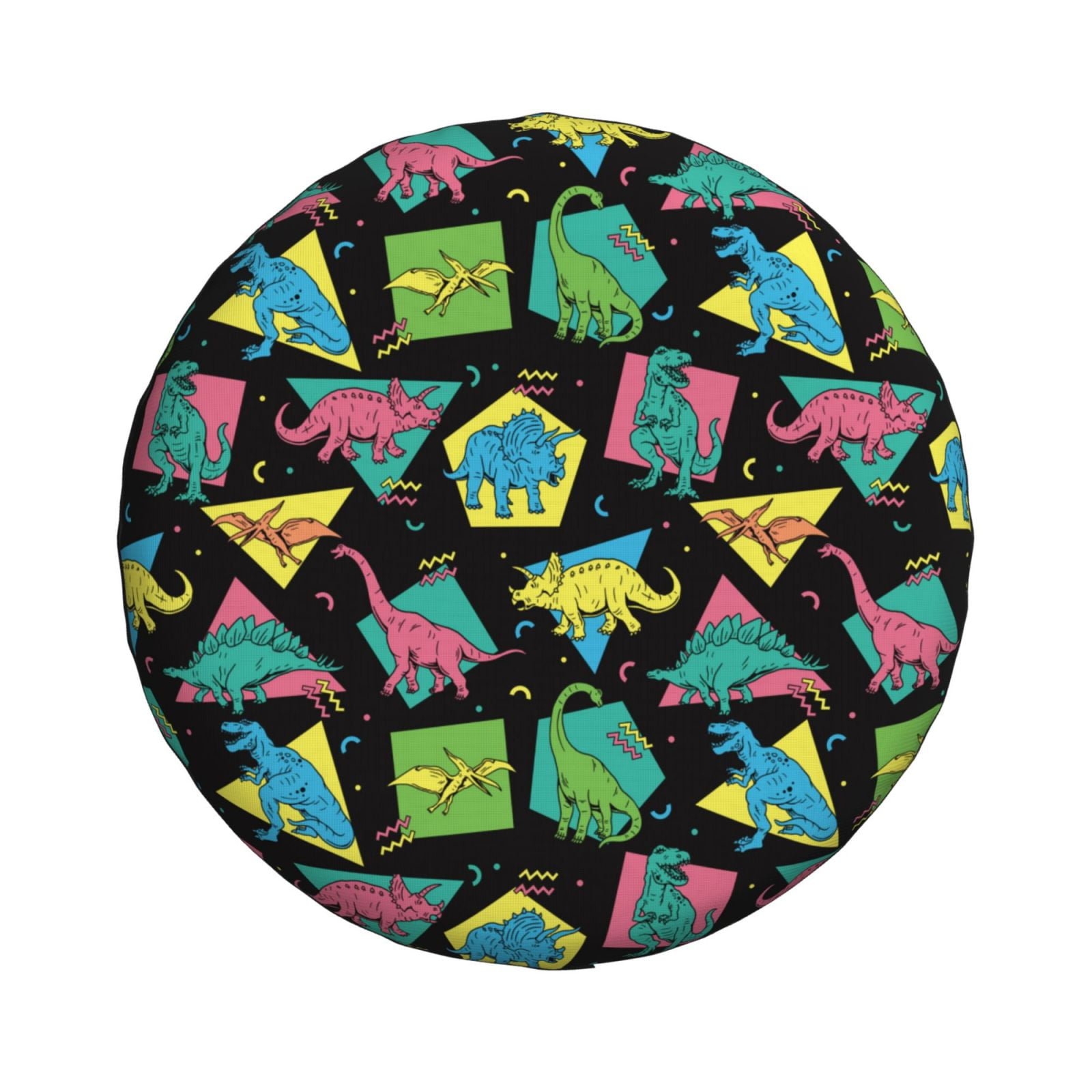Daiia Geometric Dinosaur Tire Covers , Travel Trailer Camper Truck SUV ...