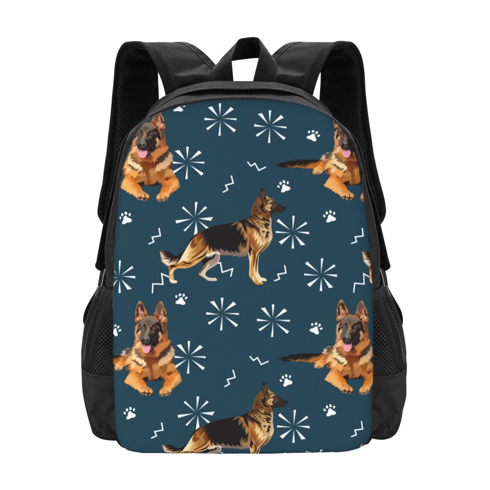 Daiia German Shepherd Dog Backpack for Men and Women -Durable Backpack ...
