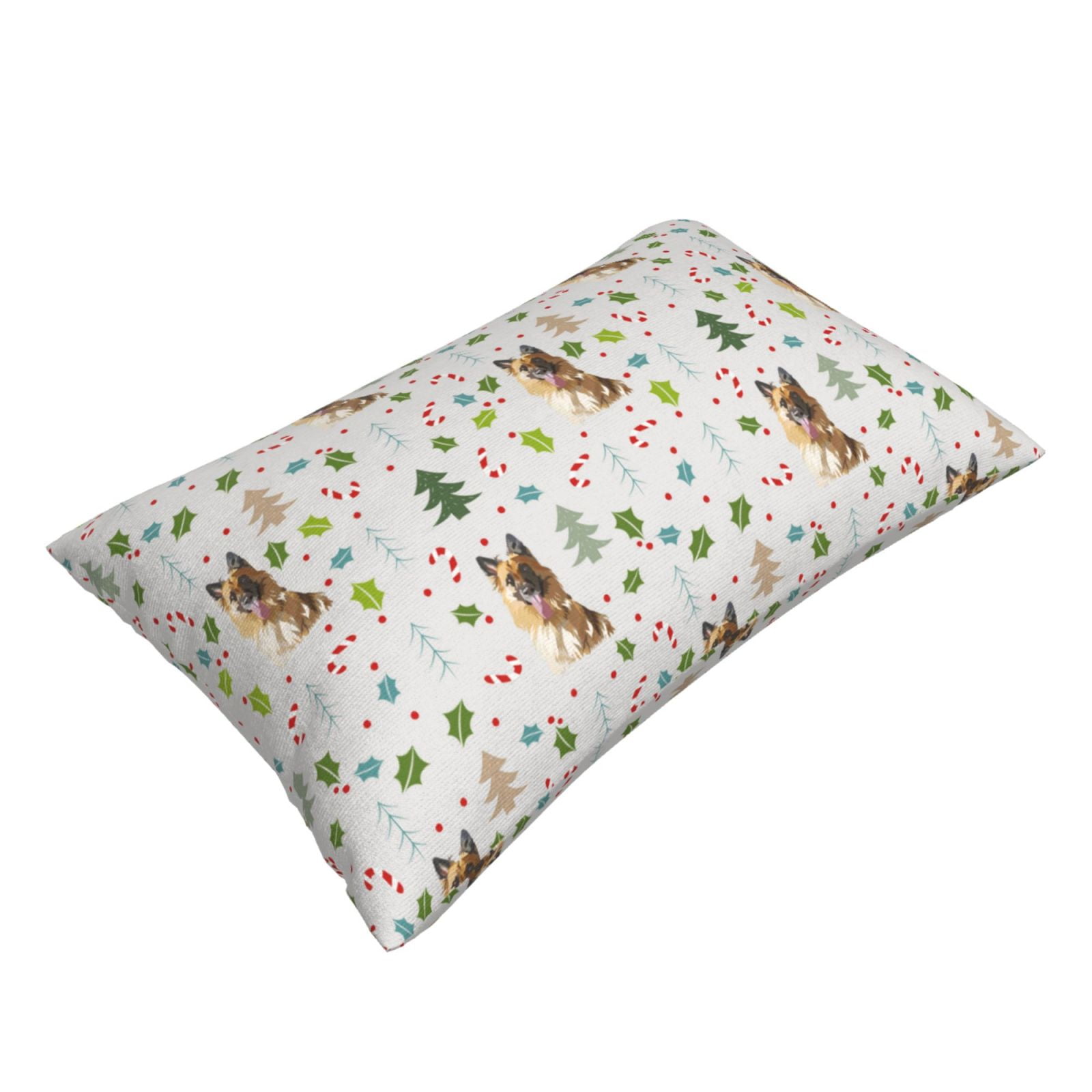 Daiia German Shepherd Dog Bedding Waterproof Pillow Protector Zippered ...