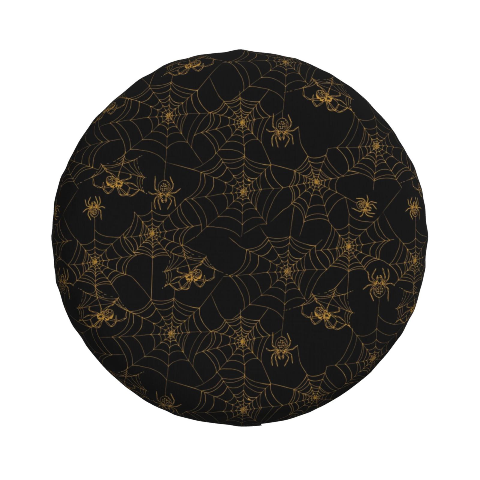 Daiia Gold Spiders And Cobwebs Tire Covers , Travel Trailer Camper ...