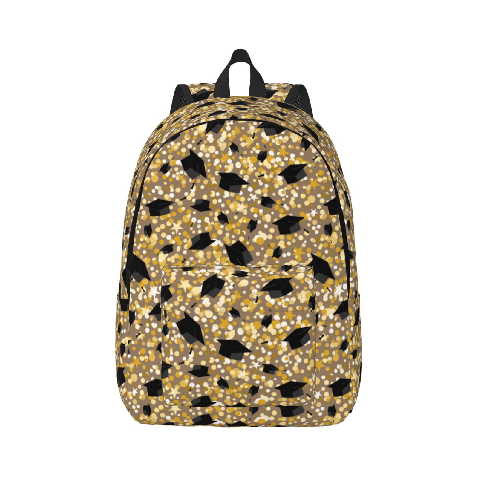 Daiia Graduation Hats3 Vintage Canvas Backpack for Men and Women ...