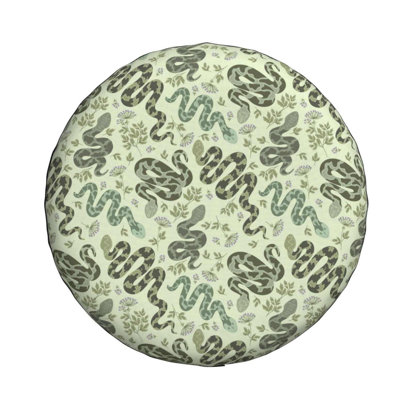 Daiia Green Snake Tire Covers , Travel Trailer Camper Truck SUV ...