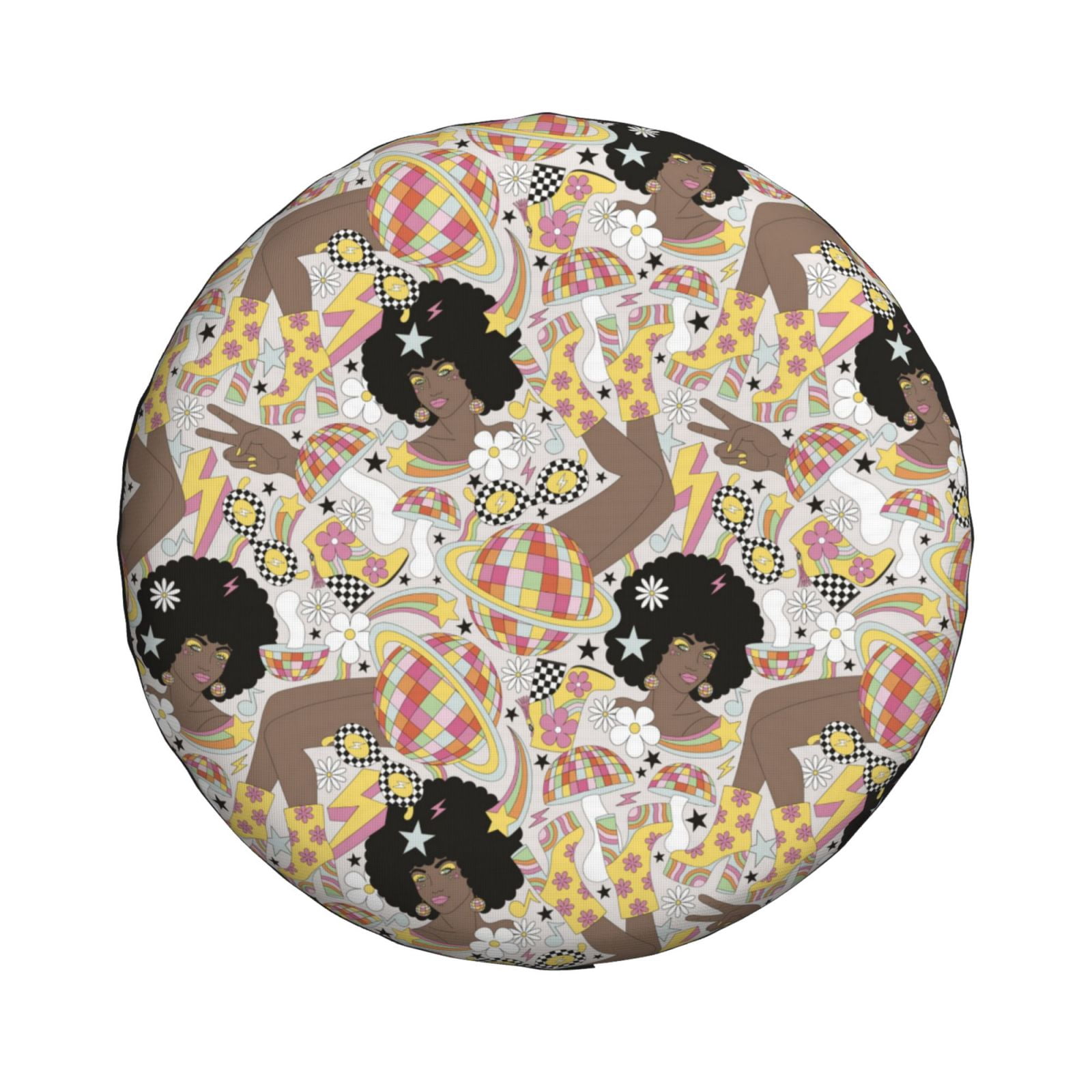 Daiia Groovy Disco Tire Covers , Travel Trailer Camper Truck SUV ...