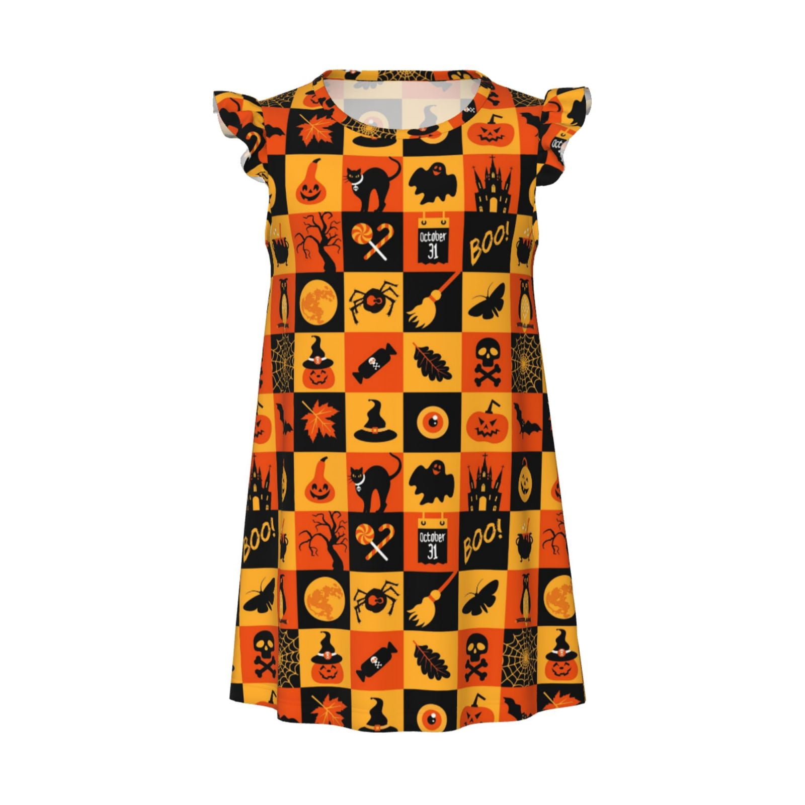 Daiia Halloween Girls Nightgowns, Unicorn Nightgown Princess Pajama ...