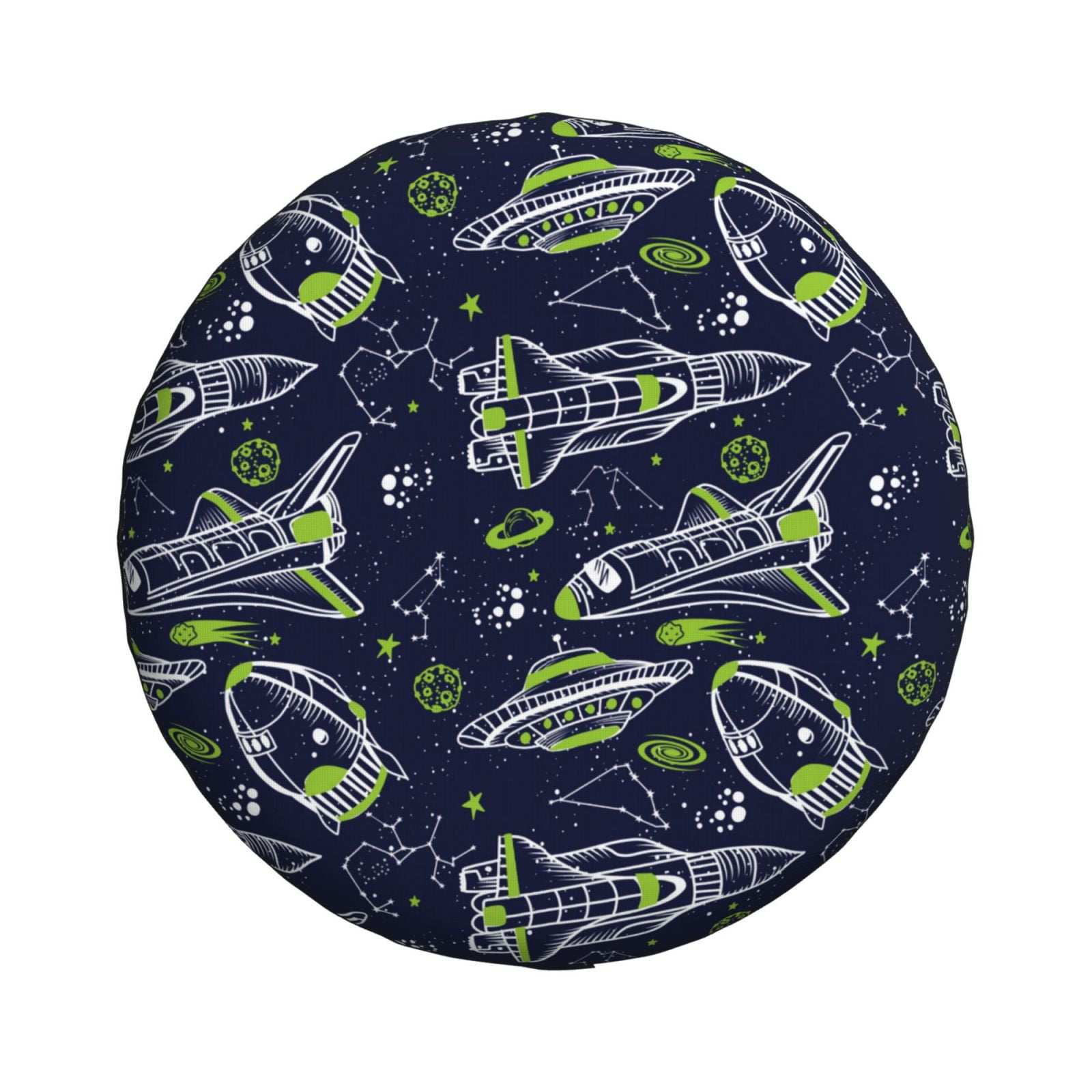 Daiia Hand Drawn Rockets Tire Covers , Travel Trailer Camper Truck SUV ...