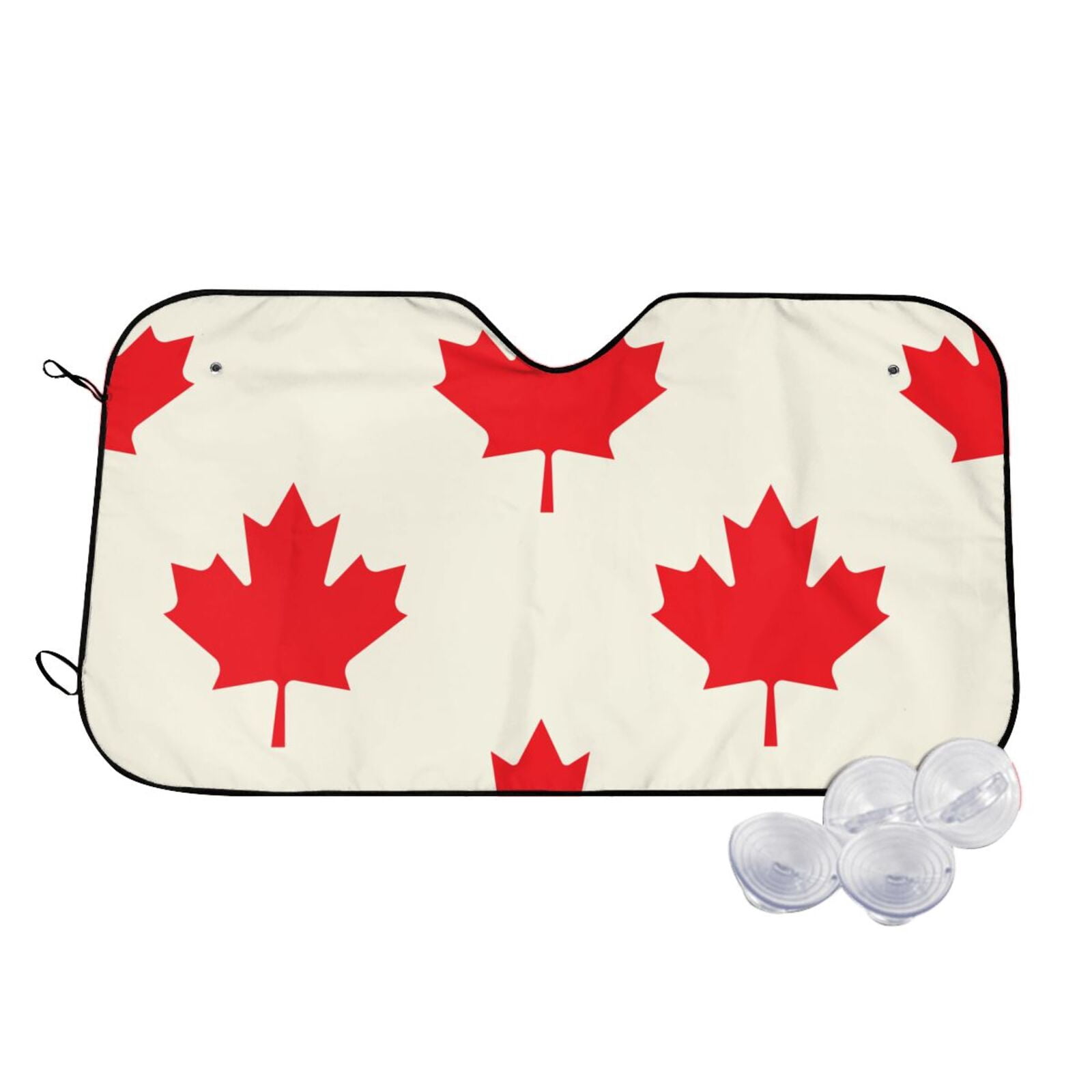 Daiia Happy Canada Day Windshield Sun Shade for Car SUV Truck (Medium ...