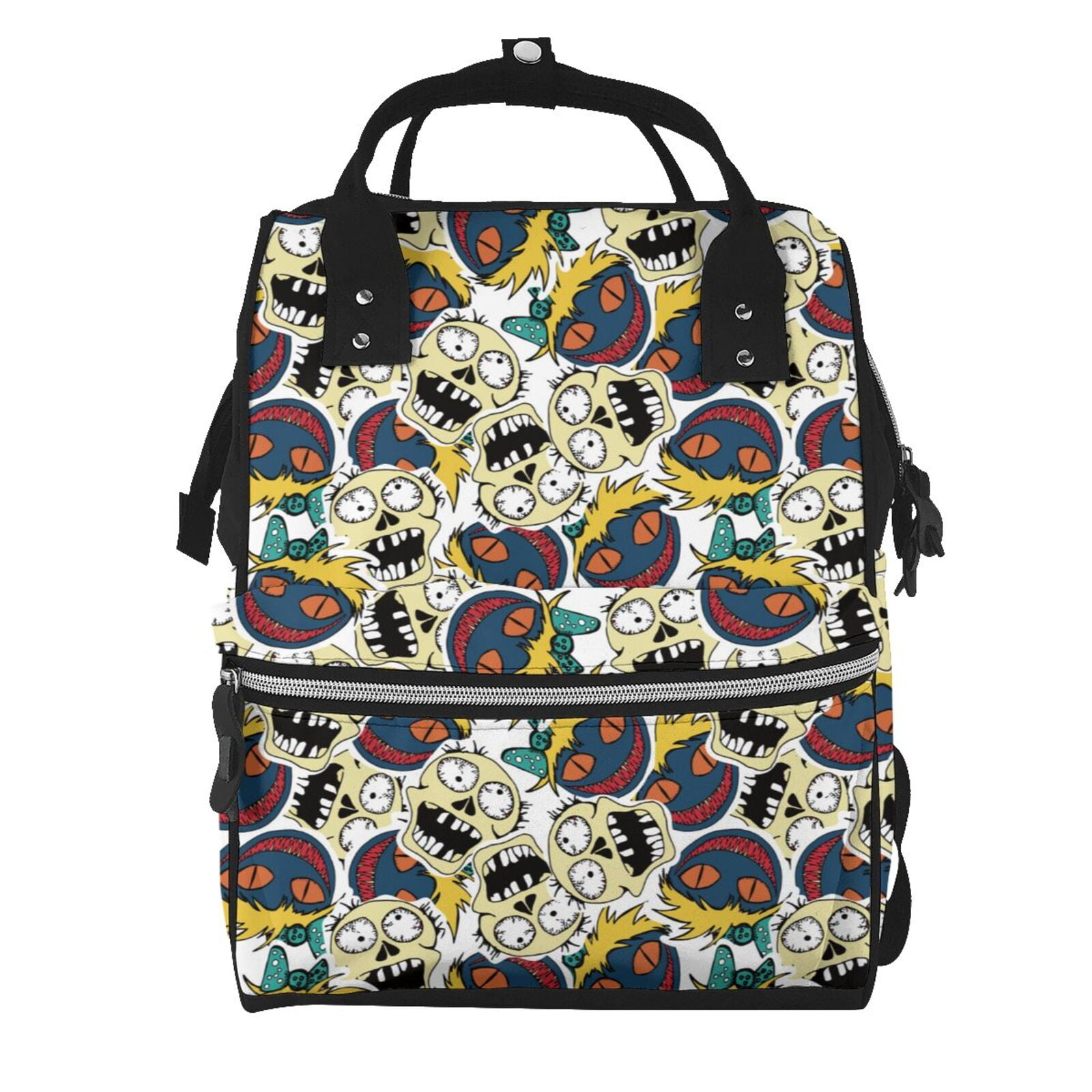 Daiia Happy Skeleton Large Capacity Baby Bag Waterproof Stylish Diaper ...