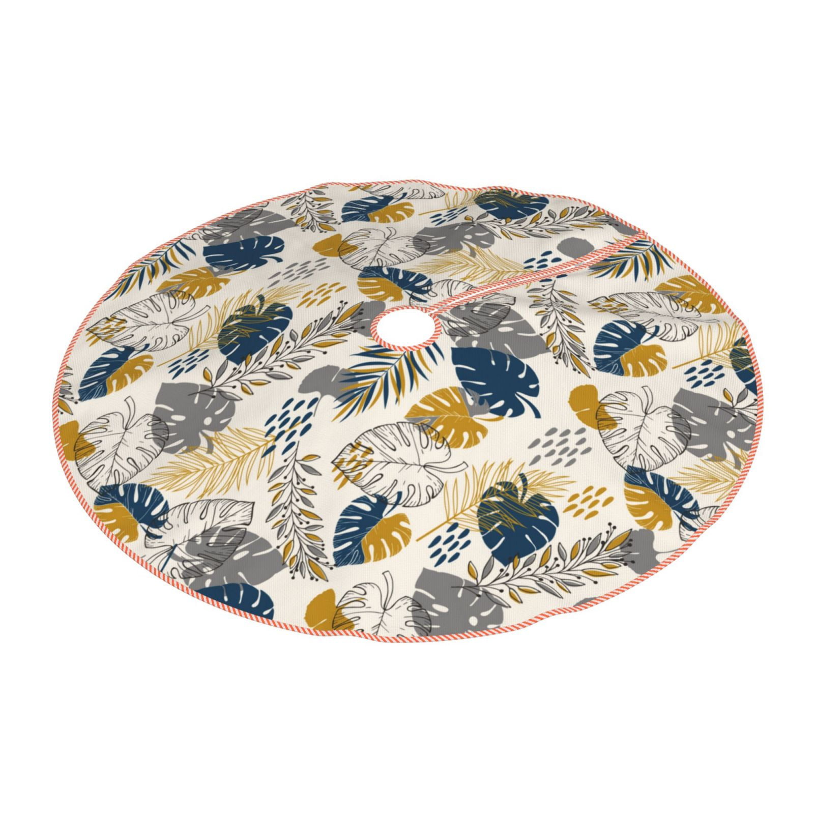 Daiia Hawaiian Style Drawing Merry Christmas Tree Skirt , Xmas Large ...