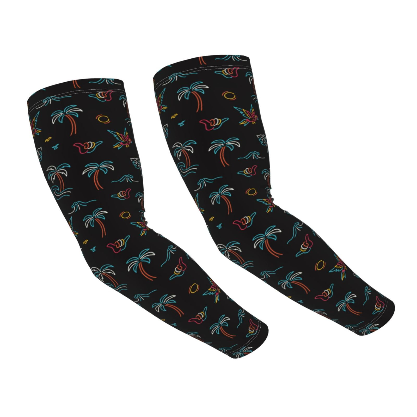 Daiia Hawaiian Style UV Sun Protection Arm Sleeves - Cooling ...