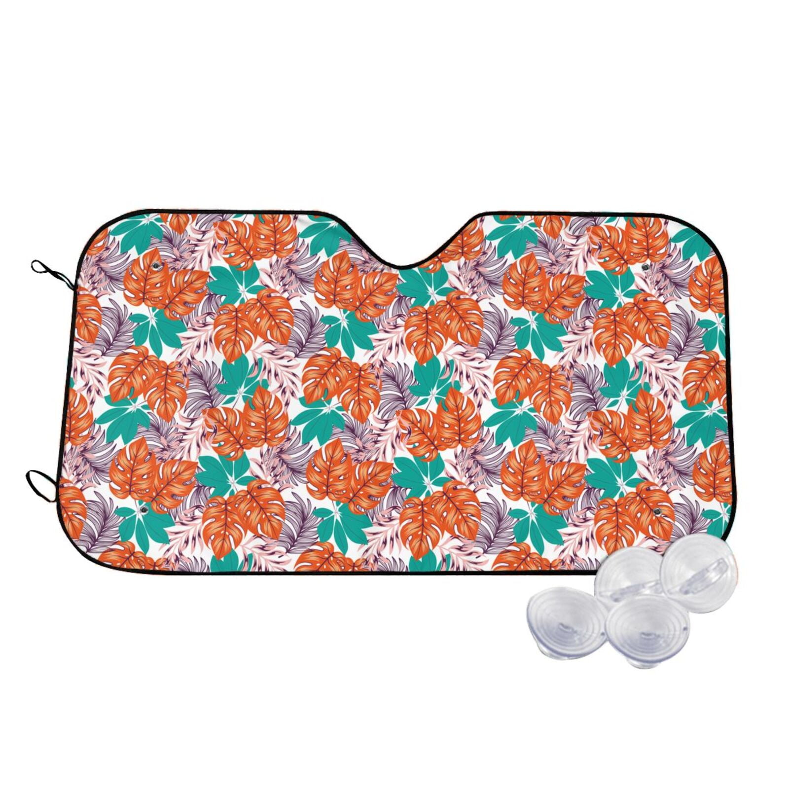 Daiia Hawaiian Style Windshield Sun Shade for Car SUV Truck ( ), Car ...