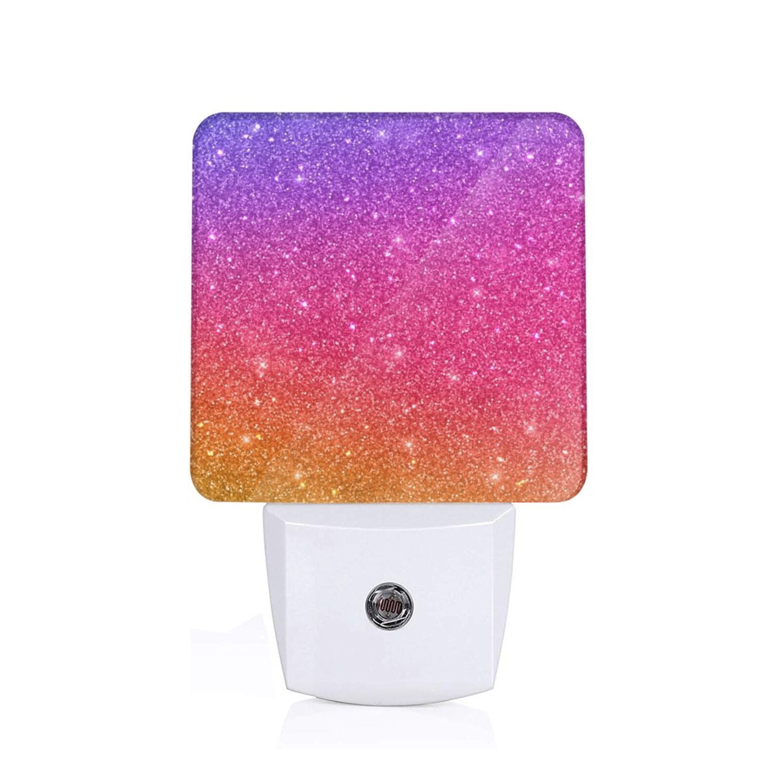 Daiia Holiday Shiny Pattern Plug-in LED Backlit Night Light with Motion ...
