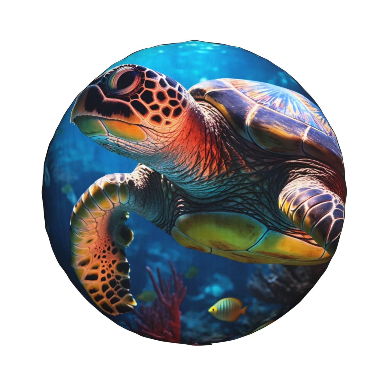 Daiia Ice Blue Ocean Sea Turtle Tire Covers , Travel Trailer Camper ...