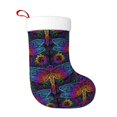 Daiia Indian Mandalas Dragonfly Print Christmas Stocking，18"Large ...