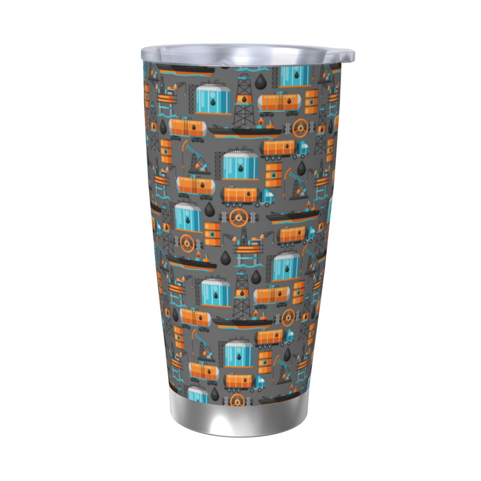 Daiia Industrial Transportation Printed 20oz Insulated Coffee Cup with ...