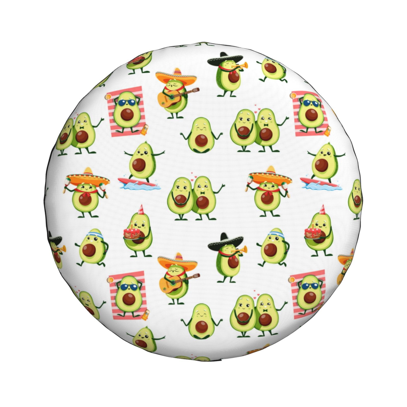 Daiia Kawaii Mexican Avocado Tire Covers , Travel Trailer Camper Truck ...