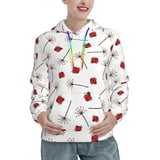 Daiia Ladybug With Dandelion Pattern Women's Fashion Hoodies ...