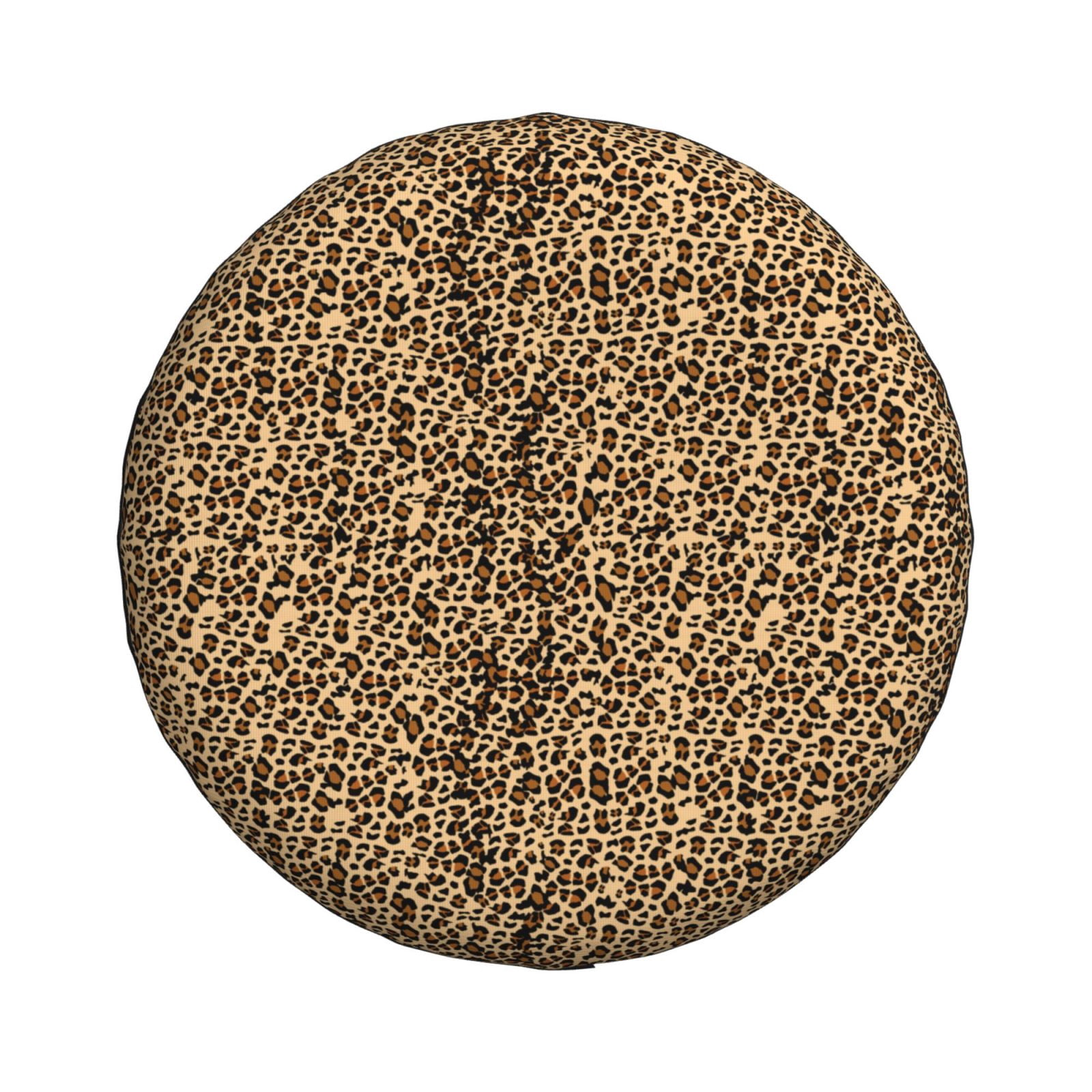 Daiia Leopard Print Brown Tire Covers , Travel Trailer Camper Truck SUV ...