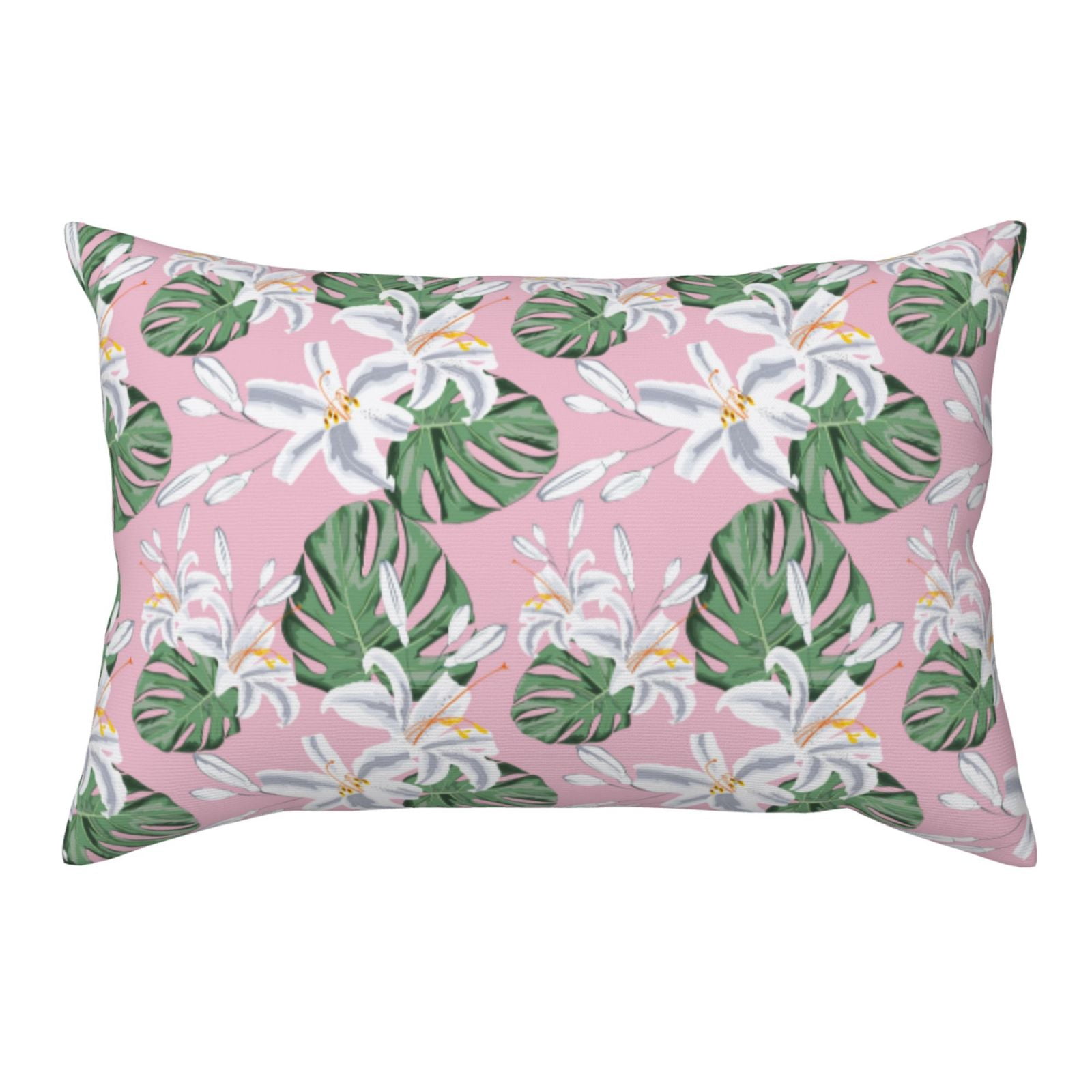Daiia Lilies Flowers Print Pillow Cases 20x30 Inches,Soft Pillowcases ...
