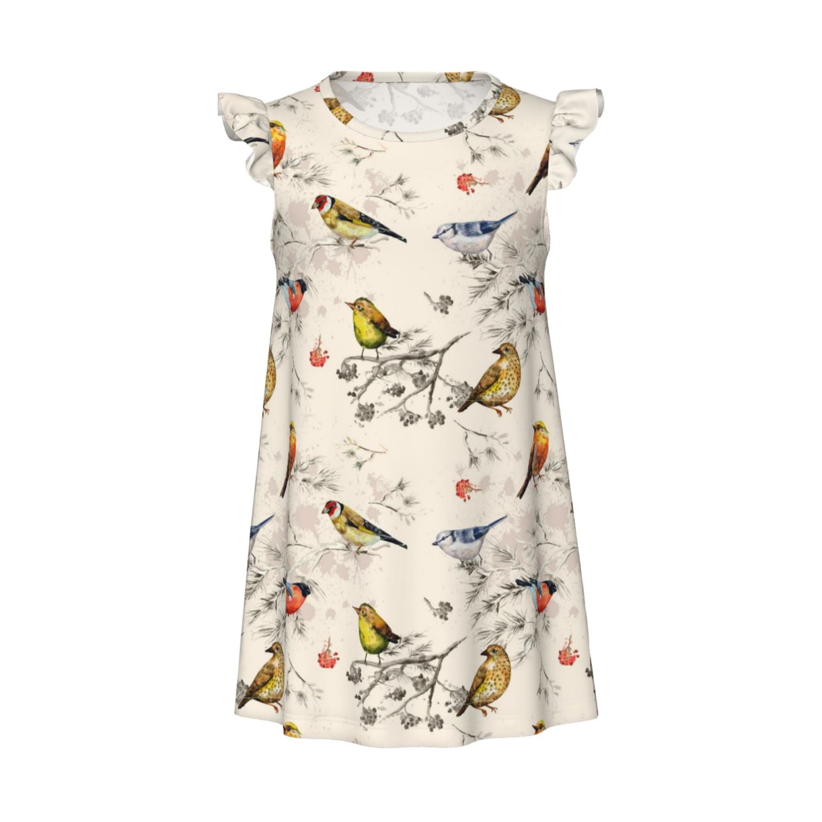 Daiia Little Birds Girls Nightgowns, Unicorn Nightgown Princess Pajama ...