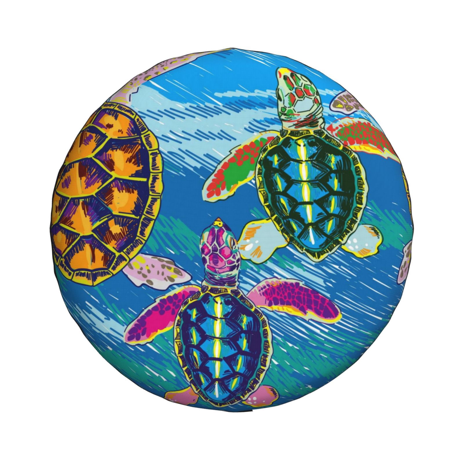 Daiia Little Sea Turtles Tire Covers , Travel Trailer Camper Truck SUV ...
