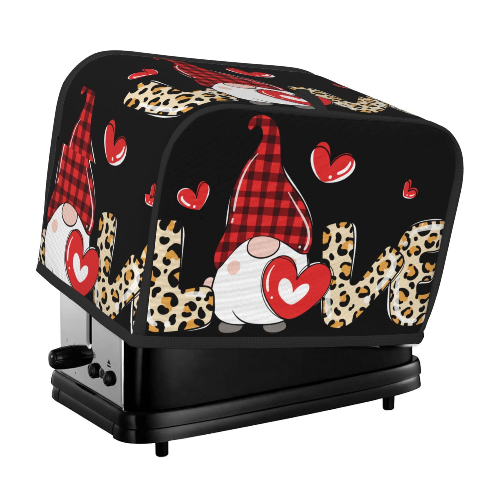 Daiia Love Gnomes Pattern 2 slice Toaster Cover, Toaster Appliance Dust ...