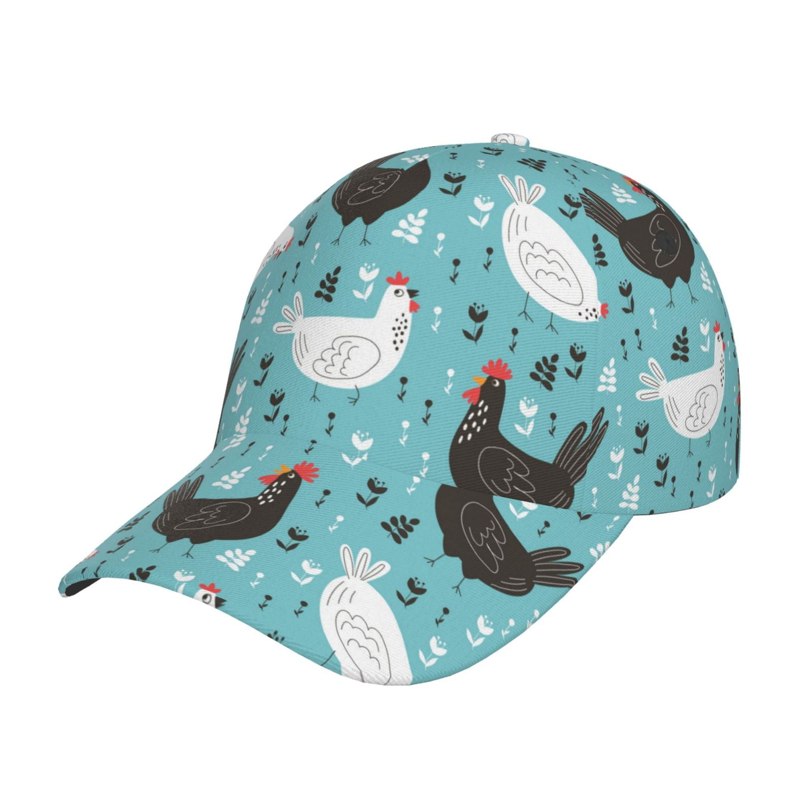 Daiia Lovely Roosters Baseball Cap Men Women Classic Adjustable For ...