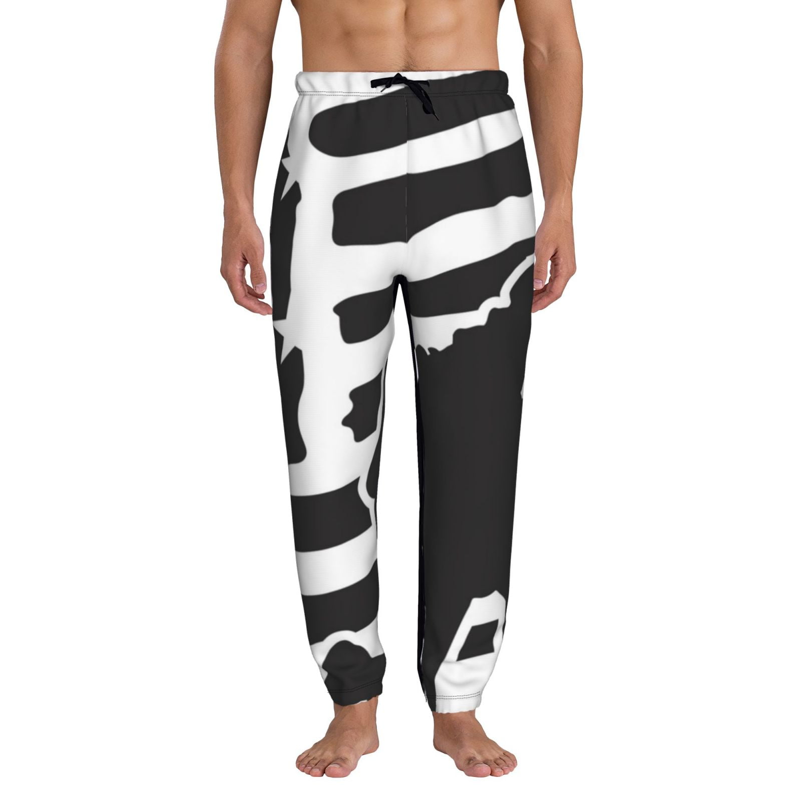 Daiia Memorial Day1 Print Sweatpants for Men Elastic Bottom Joggers ...