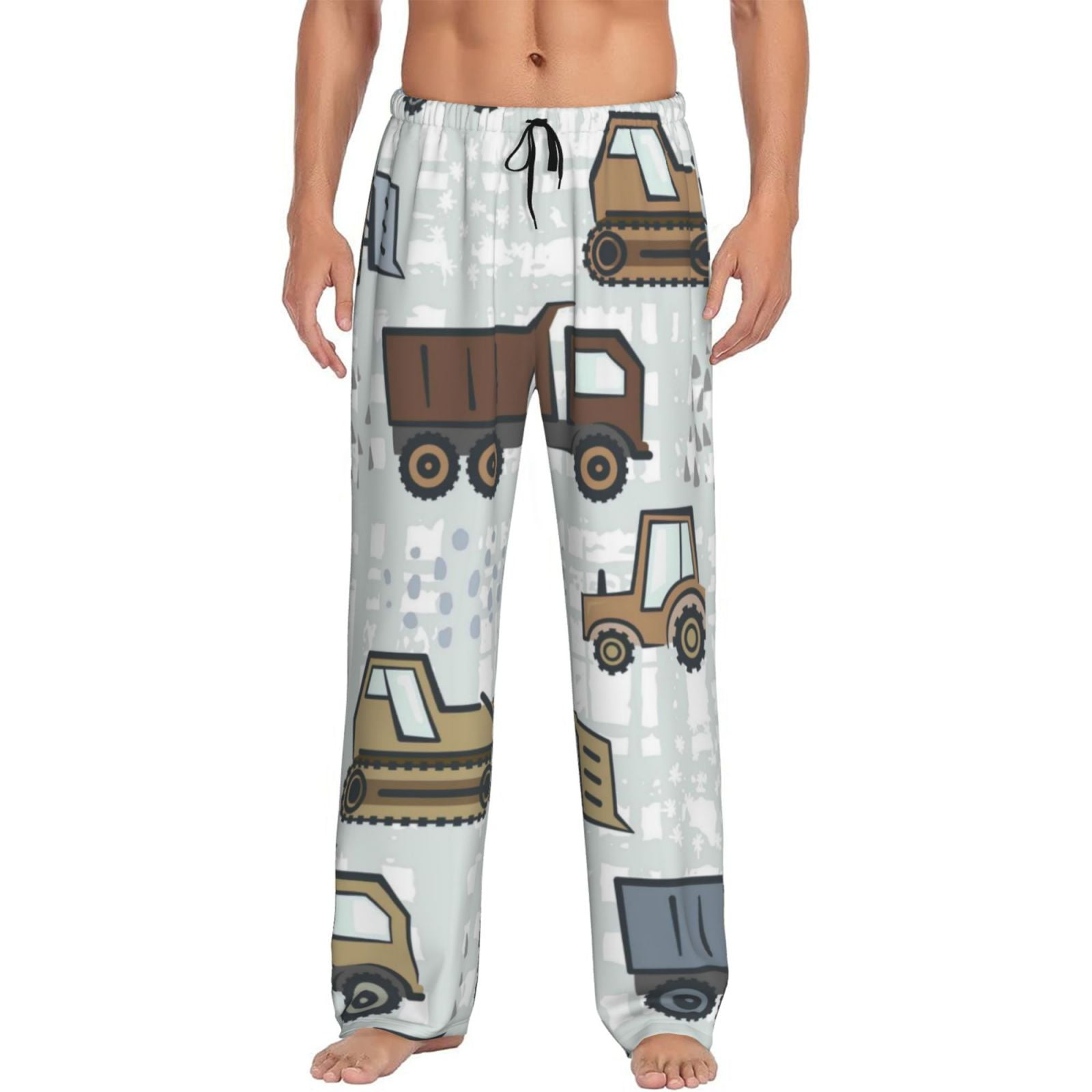 Daiia Men'S Tractor And Dumper Pants,Bottoms Sleep Lounge,Pajama Pants ...