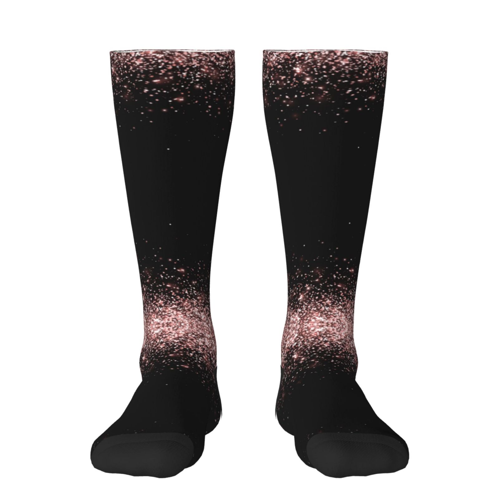 Daiia Mens Funny Crazy Socks Unisex Cool Funky 3d Printed Rose Gold ...