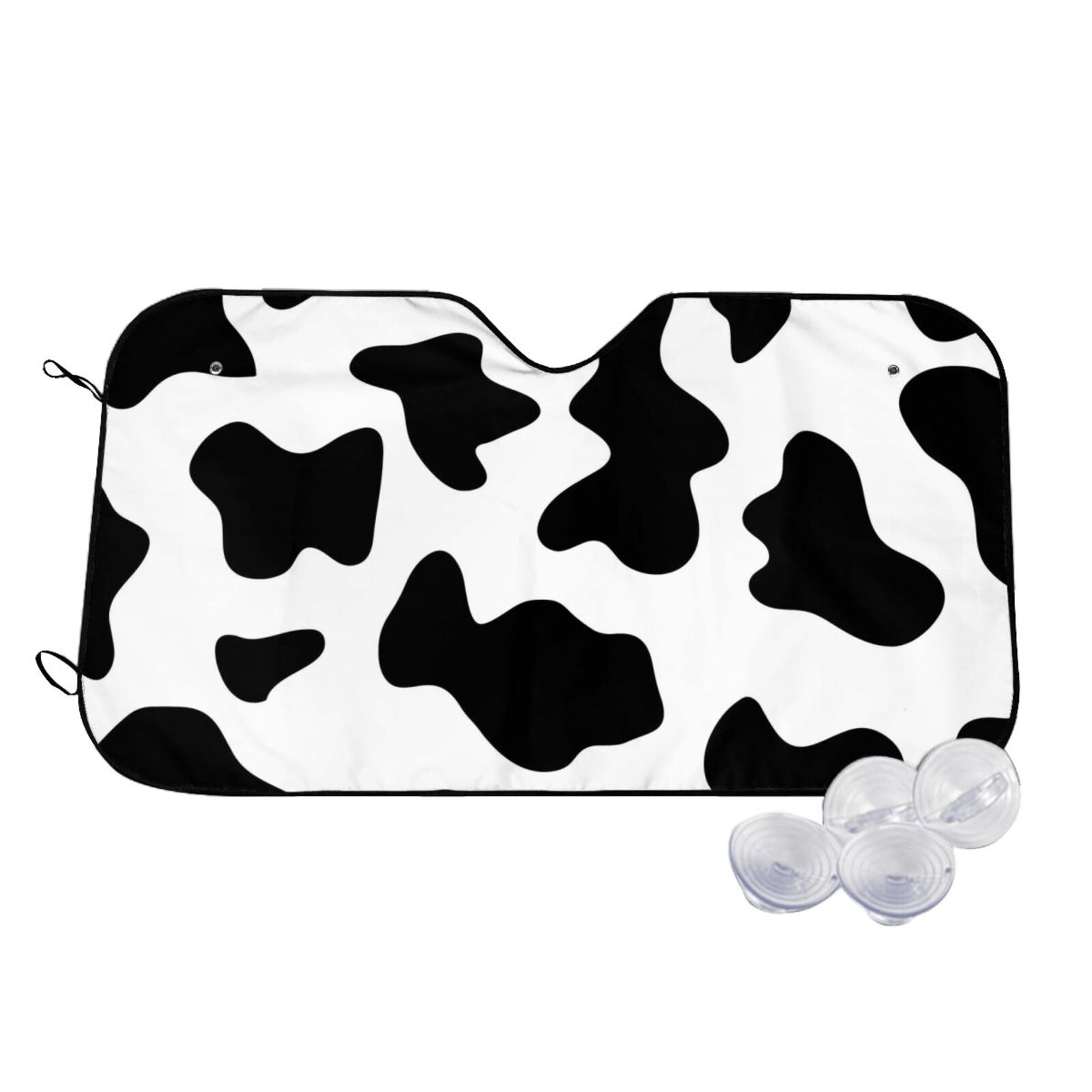Daiia Milk Cow Windshield Sun Shade for Car SUV Truck (Medium ), Car ...