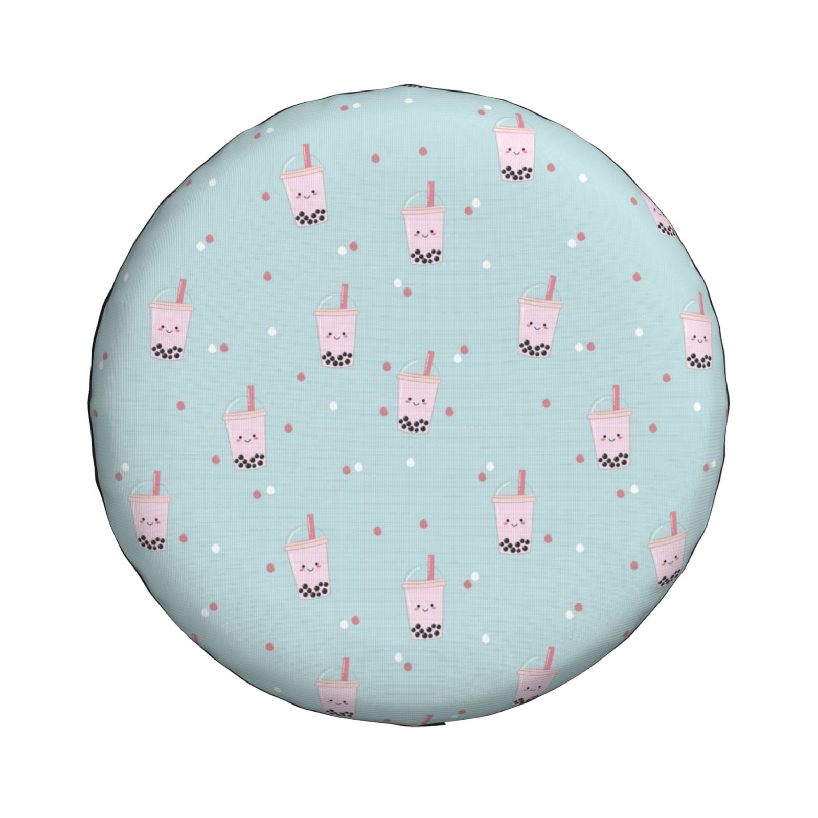 Daiia Milk Tea Tire Covers , Travel Trailer Camper Truck SUV Motorhome ...