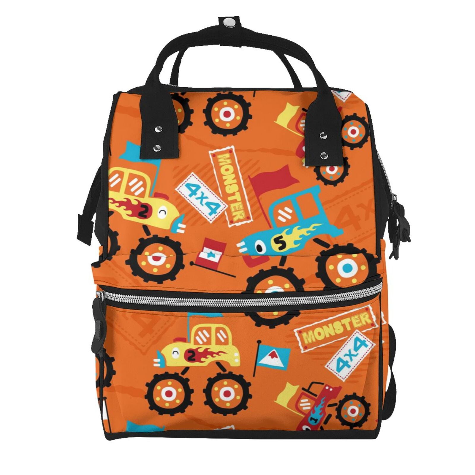 Daiia Monster Truck Large Capacity Baby Bag Waterproof Stylish Diaper ...