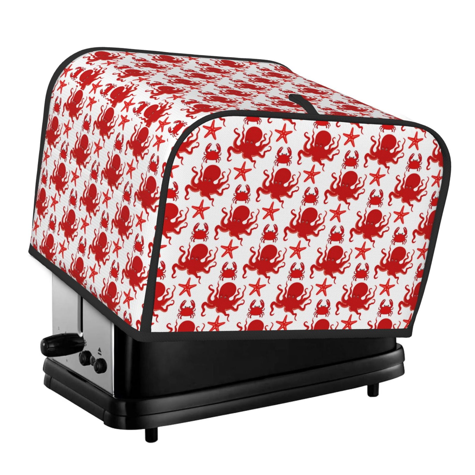 Daiia Octopus Pattern 4 slice Toaster Cover, Toaster Appliance Dust ...