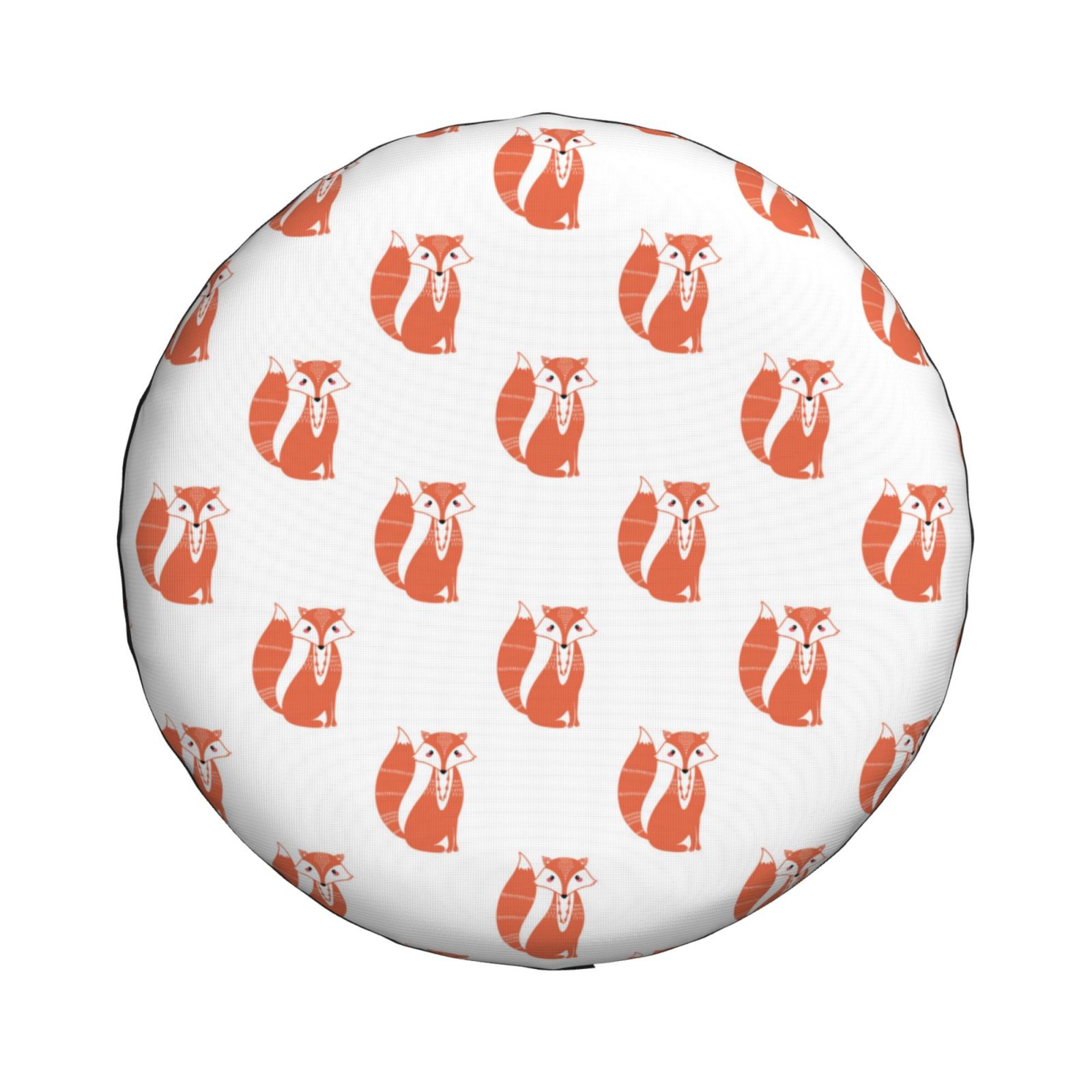 Daiia Orange Fox Tire Covers , Travel Trailer Camper Truck SUV ...