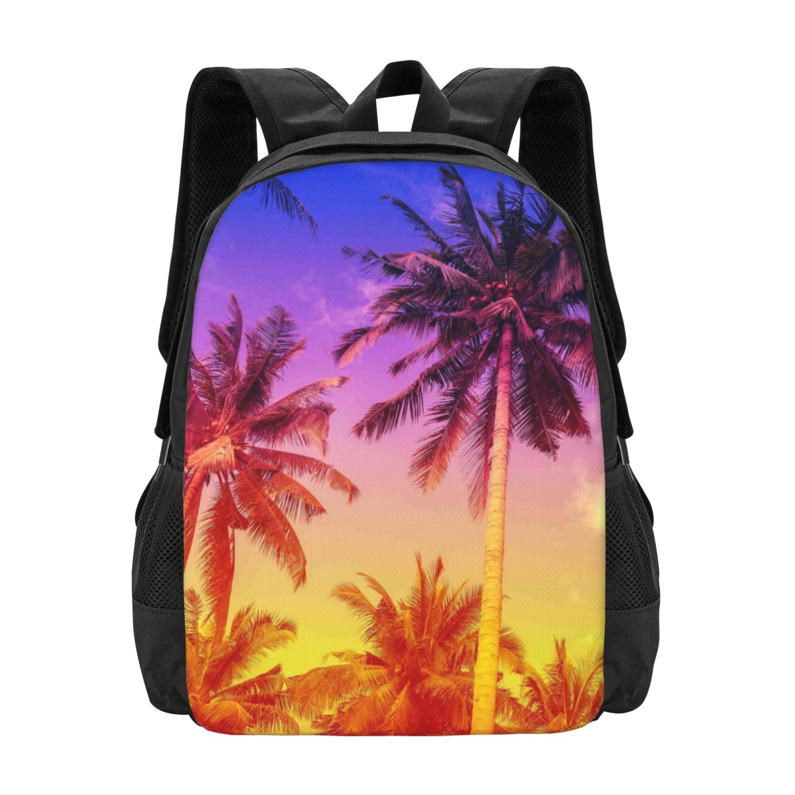 Daiia Palm Trees at Sunset Backpack for Men and Women -Durable Backpack ...