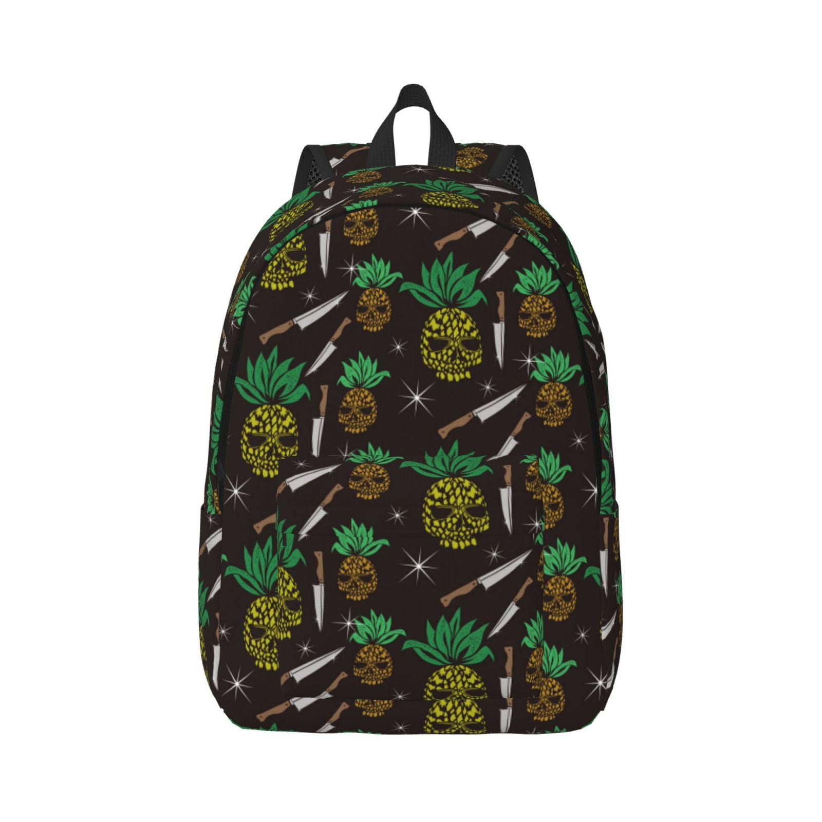 Daiia Pineapples Vintage Canvas Backpack for Men and Women ,Hiking ...