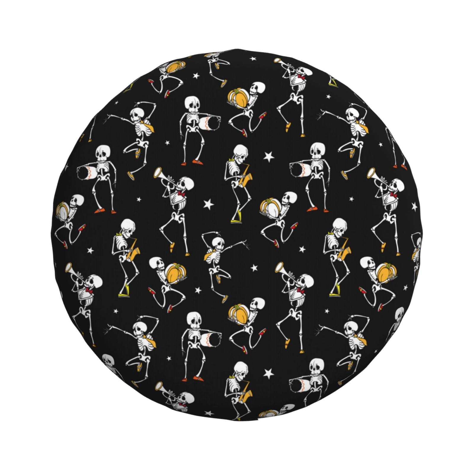 Daiia Playing Music Skeletons Tire Covers , Travel Trailer Camper Truck ...