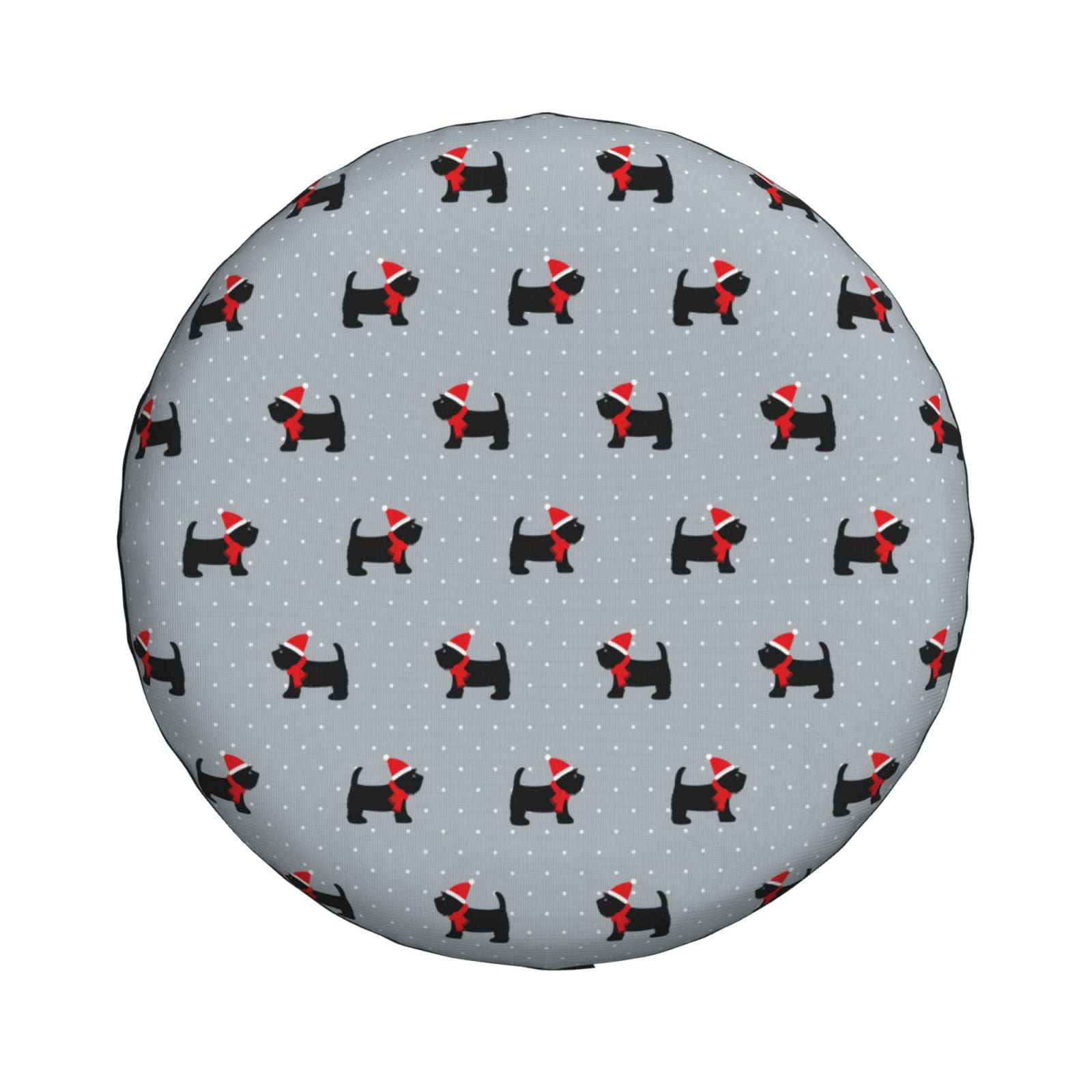 Daiia Polka Dot Christmas Dog Tire Covers , Travel Trailer Camper Truck ...