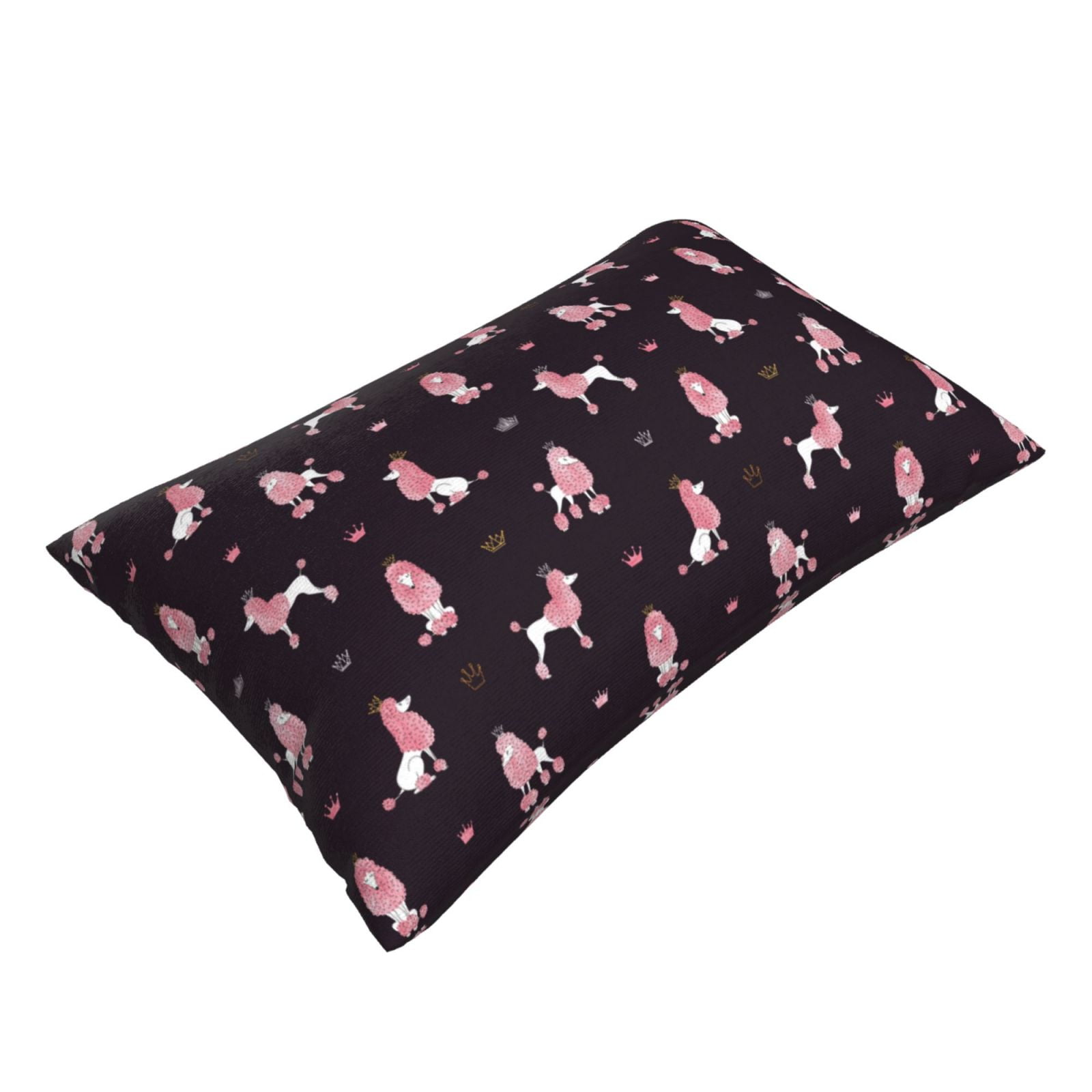Daiia Poodle Dog Bedding Waterproof Pillow Protector Zippered Queen ...