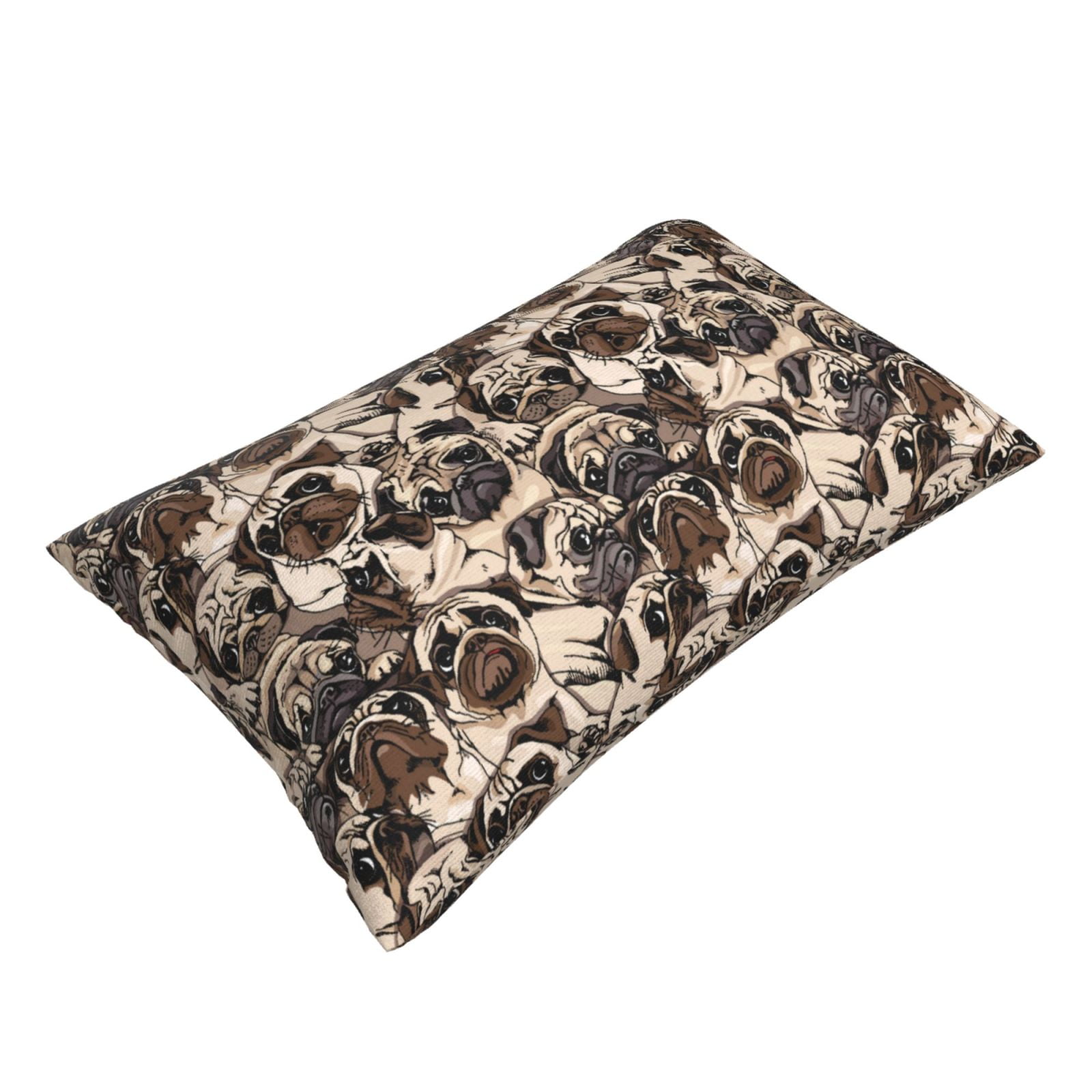 Daiia Pug Bedding Waterproof Pillow Protector Zippered Queen – Bed Bug ...