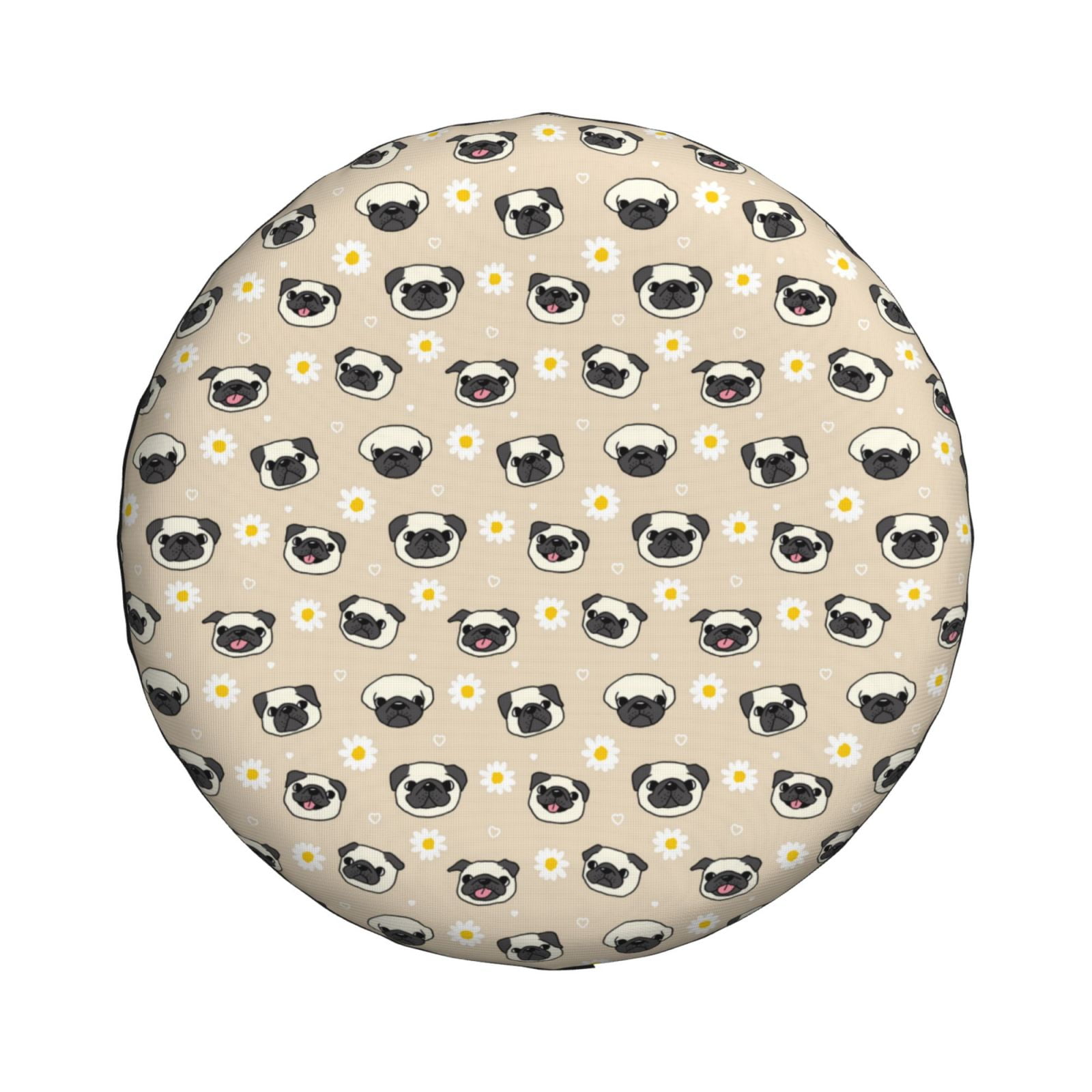 Daiia Pug Dog Face Tire Covers , Travel Trailer Camper Truck SUV ...