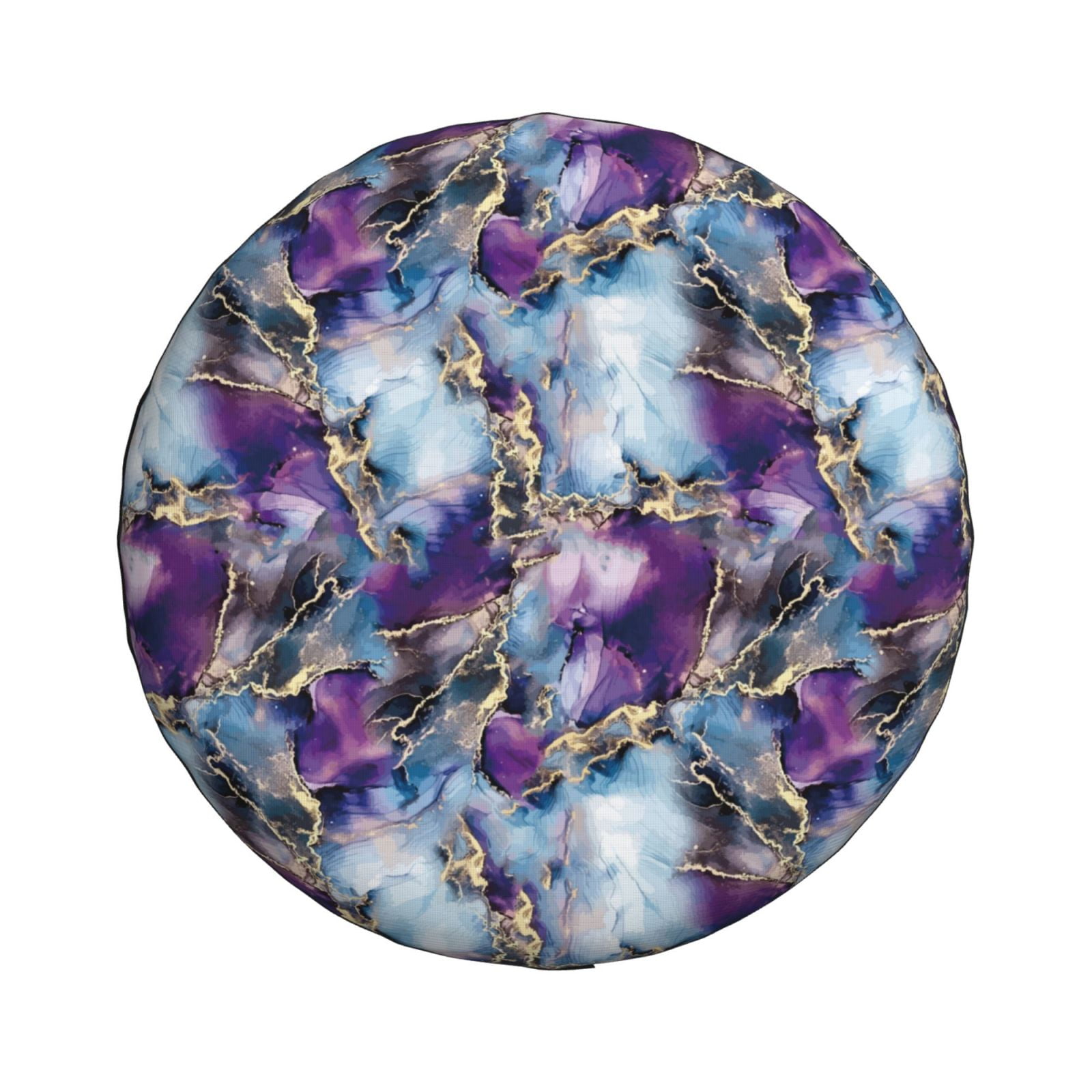 Daiia Purple Marble Texture Tire Covers , Travel Trailer Camper Truck ...