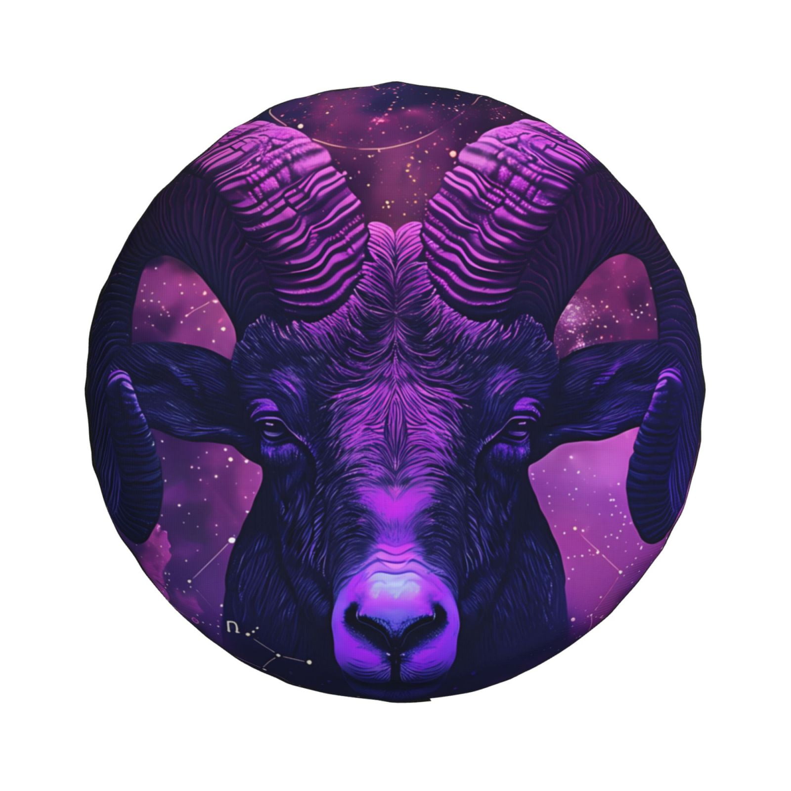 Daiia Purple Starry Sky Antelope Tire Covers , Travel Trailer Camper ...