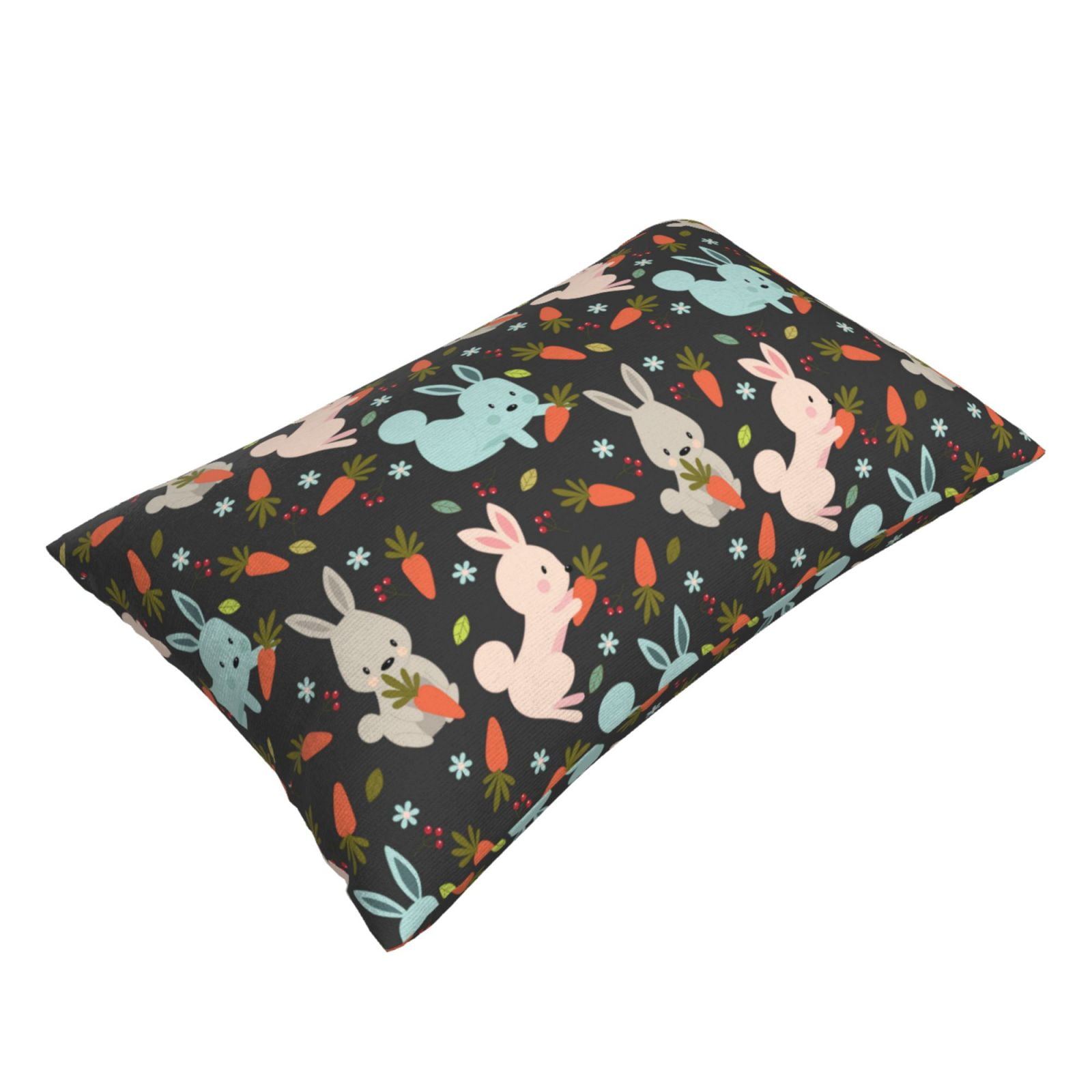 Daiia Rabbit Is Eating Carrots Bedding Waterproof Pillow Protector ...
