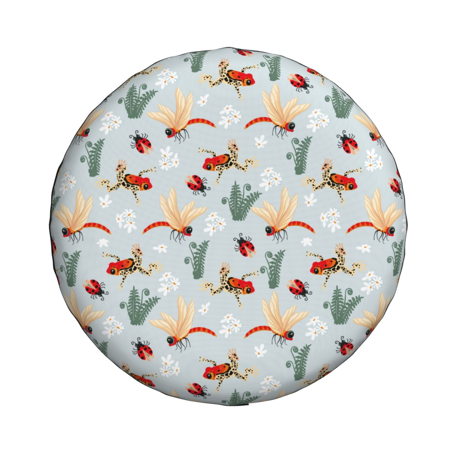Daiia Ragonfly And Ladybug Tire Covers , Travel Trailer Camper Truck ...