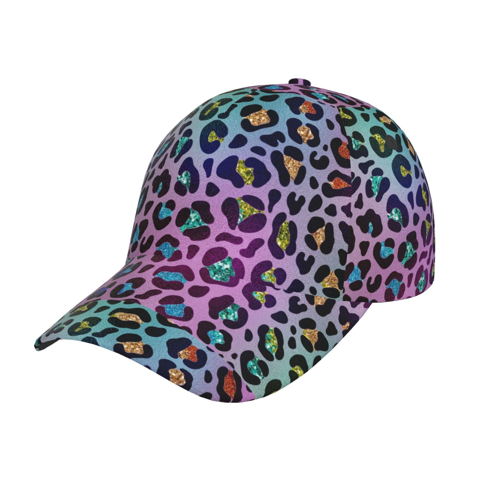 Daiia Rainbow Animal Skin print Baseball Cap Men Women Golf Dad Hat ...